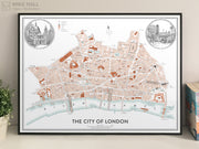 Illustrated London Maps – Mike Hall Maps & illustration