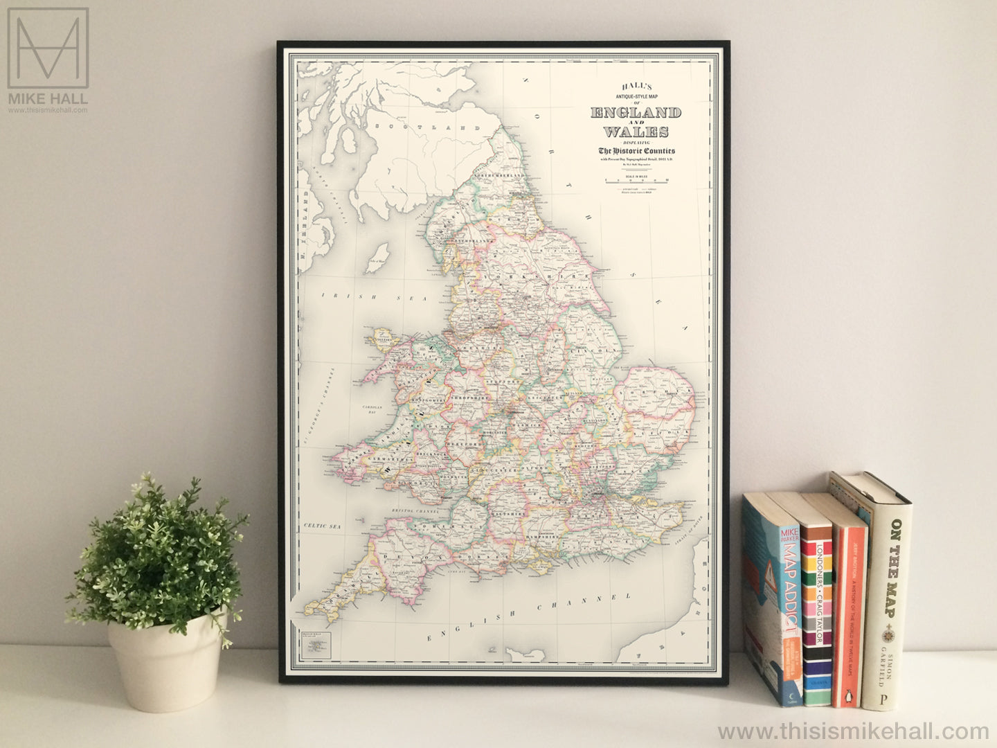 Historic County Maps – Mike Hall Maps & illustration